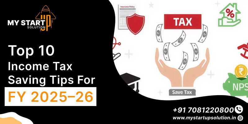 Top 10 Income Tax Saving Tips for FY 2025–26 ~ Income Tax Saving Tips